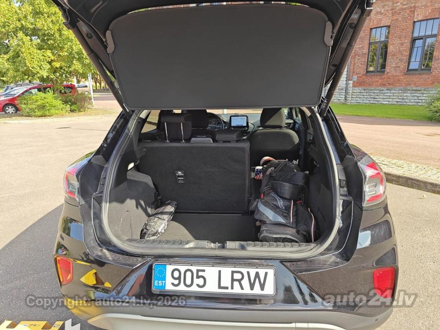 Black Ford Puma 2021 in Tallinn, with an engine capacity of 1.00 L and mileage of 49 thousand km for 13500 €, photo 11 on AUTOMOTO.COM.LV