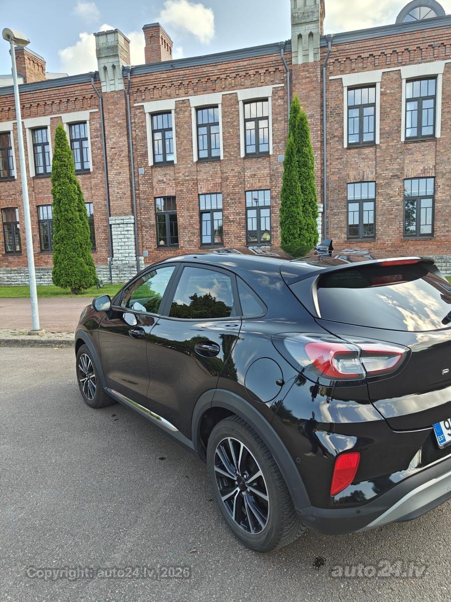 Black Ford Puma 2021 in Tallinn, with an engine capacity of 1.00 L and mileage of 49 thousand km for 13500 €, photo 12 on AUTOMOTO.COM.LV