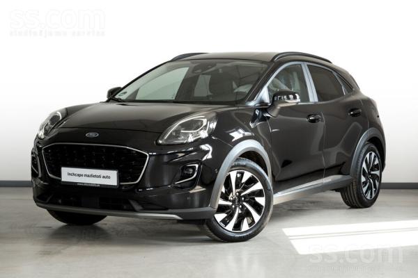 Black Ford Puma 2022 in Riga, with an engine capacity of 1.00 L and mileage of 97 thousand km for 15990 €, photo 1 on AUTOMOTO.COM.LV