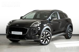 Black Ford Puma 2022 in Riga, with an engine capacity of 1.00 L and mileage of 97 thousand km for 15990 €, photo  on AUTOMOTO.COM.LV