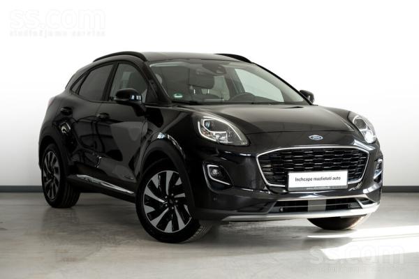 Black Ford Puma 2022 in Riga, with an engine capacity of 1.00 L and mileage of 97 thousand km for 15990 €, photo 2 on AUTOMOTO.COM.LV