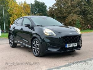 Black Ford Puma 2022 in Tallinn, with an engine capacity of 1.00 L and mileage of 161 thousand km for 12900 €, photo 3 on AUTOMOTO.COM.LV