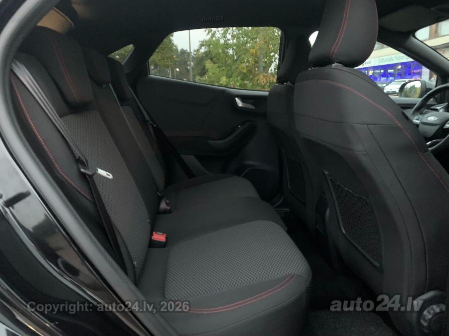 Black Ford Puma 2022 in Tallinn, with an engine capacity of 1.00 L and mileage of 161 thousand km for 12900 €, photo 13 on AUTOMOTO.COM.LV