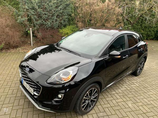 Black Ford Puma 2021 in Kaunas, with an engine capacity of 1.00 L and mileage of 46 thousand km for 12800 €, photo 11 on AUTOMOTO.COM.LV