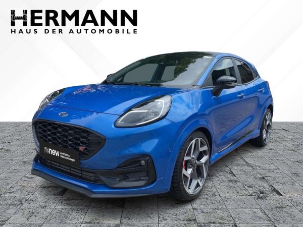Blue Ford Puma 2020 in Kaunas, with an engine capacity of 1.50 L and mileage of 28 thousand km for 24163 €, photo 1 on AUTOMOTO.COM.LV