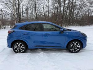Blue Ford Puma 2020 in Marijampole, with an engine capacity of 1.00 L and mileage of 87 thousand km for 13000 €, photo 4 on AUTOMOTO.COM.LV