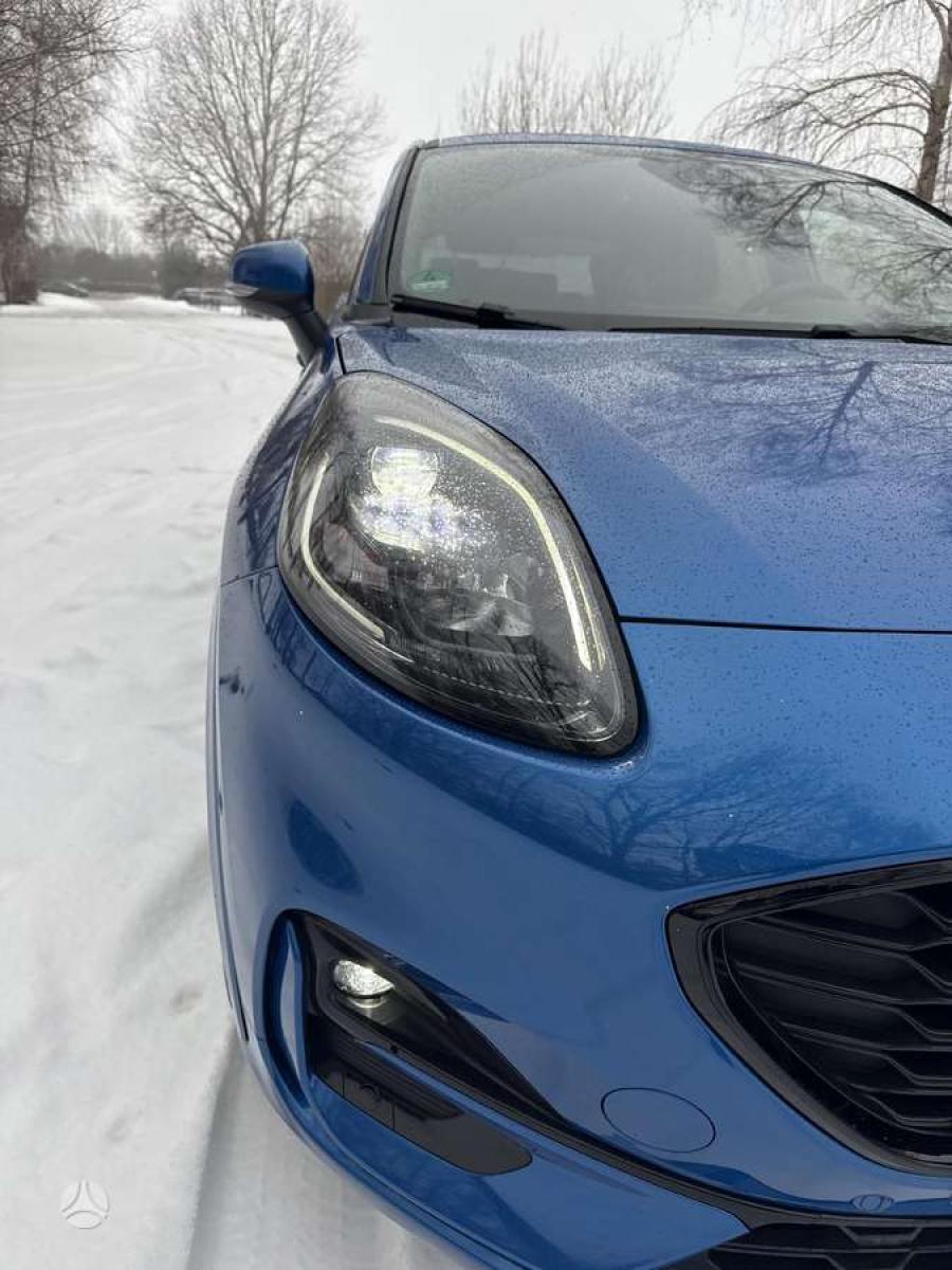 Blue Ford Puma 2020 in Marijampole, with an engine capacity of 1.00 L and mileage of 87 thousand km for 13000 €, photo 10 on AUTOMOTO.COM.LV