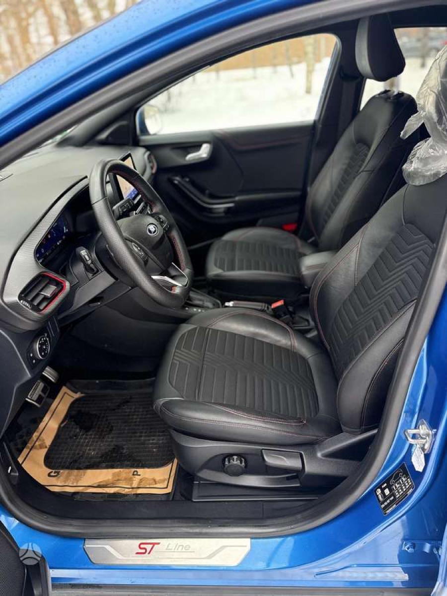 Blue Ford Puma 2020 in Marijampole, with an engine capacity of 1.00 L and mileage of 87 thousand km for 13000 €, photo 12 on AUTOMOTO.COM.LV