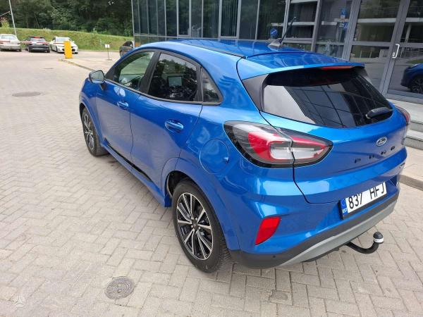 Blue Ford Puma 2020 in Vilnius, with an engine capacity of 1.00 L and mileage of 18 thousand km for 9700 €, photo 7 on AUTOMOTO.COM.LV