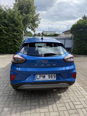 Blue Ford Puma 2020 in Vilnius, with an engine capacity of 1.00 L and mileage of 77 thousand km for 13400 €, photo 5 on AUTOMOTO.COM.LV