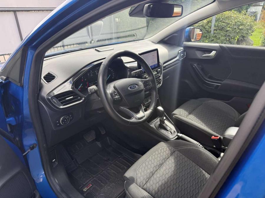 Blue Ford Puma 2020 in Vilnius, with an engine capacity of 1.00 L and mileage of 77 thousand km for 13400 €, photo 9 on AUTOMOTO.COM.LV