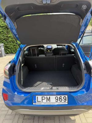 Blue Ford Puma 2020 in Vilnius, with an engine capacity of 1.00 L and mileage of 77 thousand km for 13400 €, photo 14 on AUTOMOTO.COM.LV