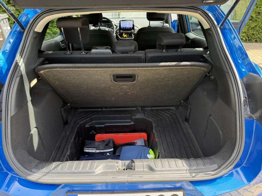 Blue Ford Puma 2020 in Vilnius, with an engine capacity of 1.00 L and mileage of 77 thousand km for 13400 €, photo 15 on AUTOMOTO.COM.LV