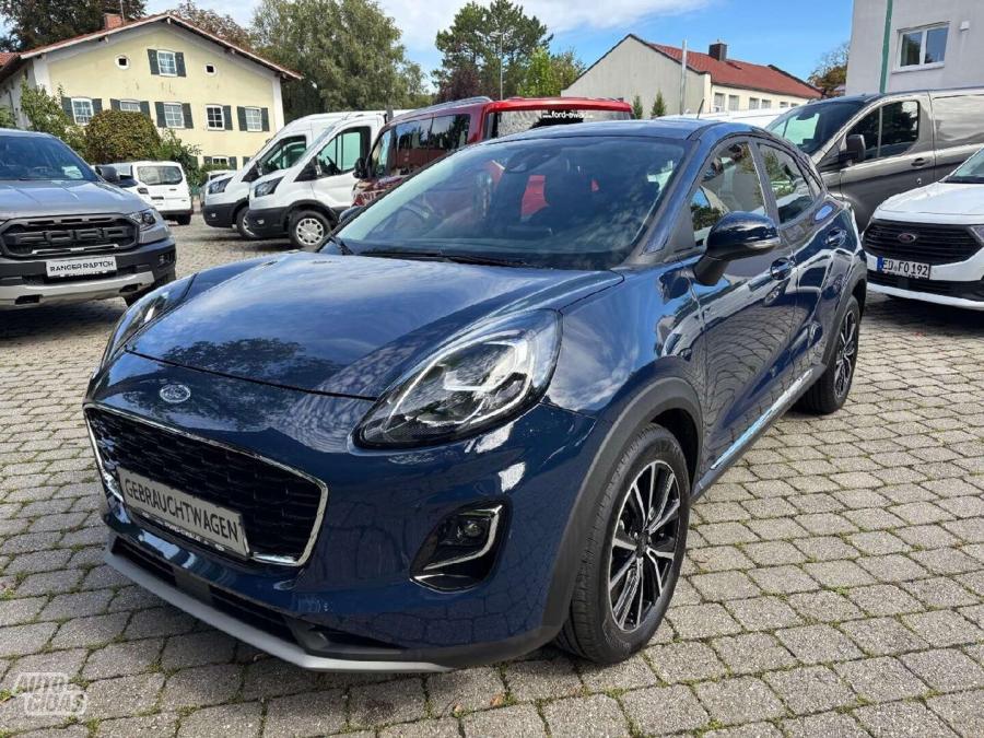 Zils Ford Puma 2021 Kauņa, ar dzinēja tilpumu 1.00 L un nobraukumu 17 tūkst. km par 21874 €, foto 1 vietnē AUTOMOTO.COM.LV