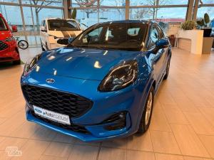 Blue Ford Puma 2021 in Kaunas, with an engine capacity of 1.00 L and mileage of 25 thousand km for 21688 €, photo 2 on AUTOMOTO.COM.LV