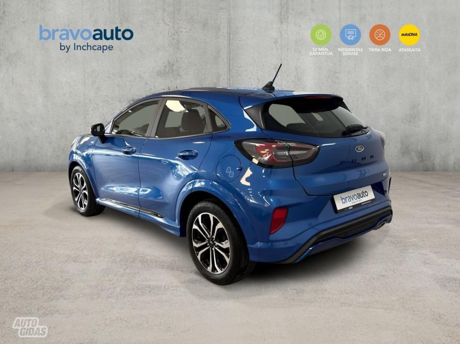 Zils Ford Puma 2021 Viļņa, ar dzinēja tilpumu 1.00 L un nobraukumu 54 tūkst. km par 16500 €, foto 4 vietnē AUTOMOTO.COM.LV
