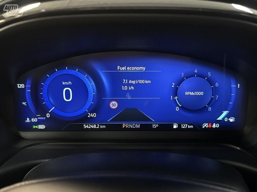 Zils Ford Puma 2021 Viļņa, ar dzinēja tilpumu 1.00 L un nobraukumu 54 tūkst. km par 16500 €, foto 14 vietnē AUTOMOTO.COM.LV