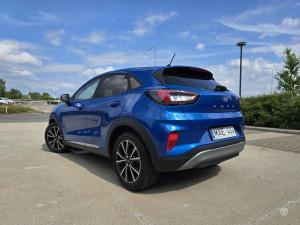 Blue Ford Puma 2021 in Vilnius, with an engine capacity of 1.00 L and mileage of 48 thousand km for 14000 €, photo 7 on AUTOMOTO.COM.LV