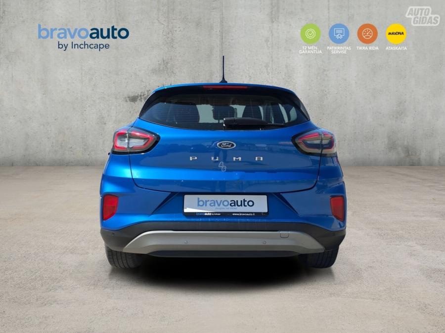 Blue Ford Puma 2021 in Klaipeda, with an engine capacity of 1.00 L and mileage of 74 thousand km for 15991 €, photo 5 on AUTOMOTO.COM.LV