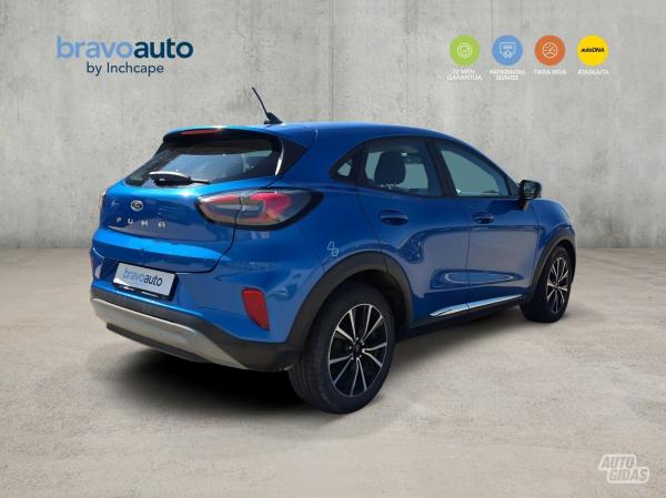 Zils Ford Puma 2021 Klaipėda, ar dzinēja tilpumu 1.00 L un nobraukumu 74 tūkst. km par 15991 €, foto 6 vietnē AUTOMOTO.COM.LV