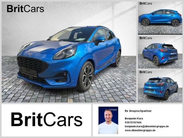 Zils Ford Puma 2024 Kauņa, ar dzinēja tilpumu 1.00 L un nobraukumu 13 tūkst. km par 27448 €, foto 1 vietnē AUTOMOTO.COM.LV