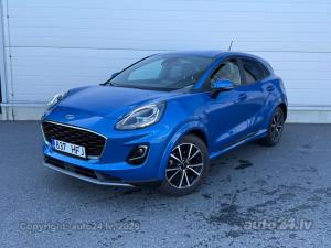 Blue Ford Puma 2020 in Tartu, with an engine capacity of 1.00 L and mileage of 18 thousand km for 8500 €, photo  on AUTOMOTO.COM.LV