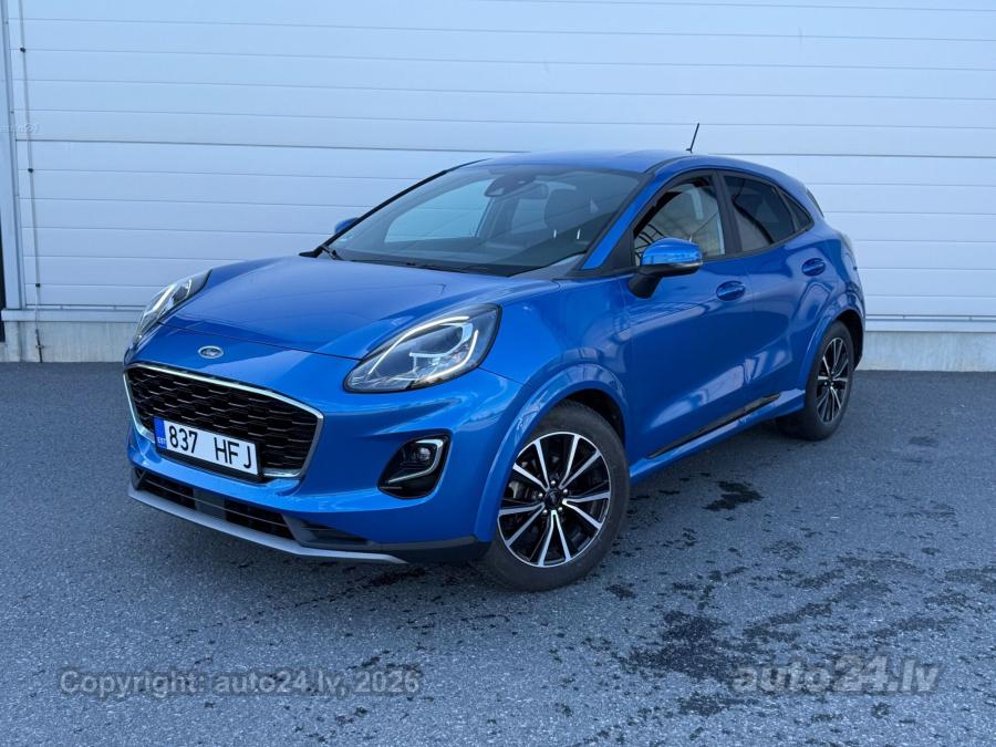 Zils Ford Puma 2020 Tartu, ar dzinēja tilpumu 1.00 L un nobraukumu 18 tūkst. km par 8500 €, foto 1 vietnē AUTOMOTO.COM.LV
