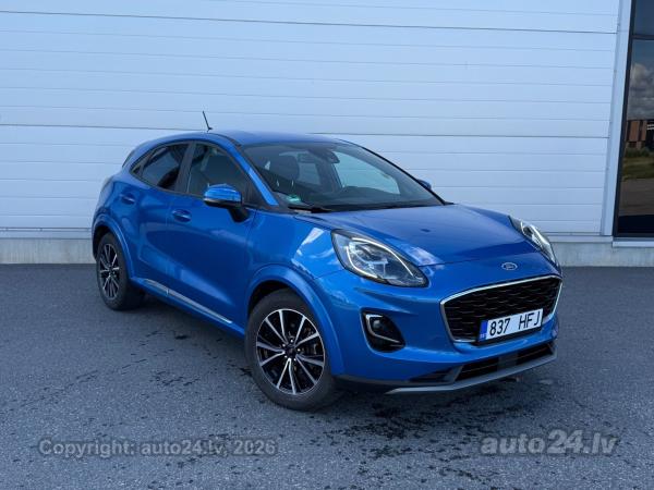 Zils Ford Puma 2020 Tartu, ar dzinēja tilpumu 1.00 L un nobraukumu 18 tūkst. km par 8500 €, foto 3 vietnē AUTOMOTO.COM.LV