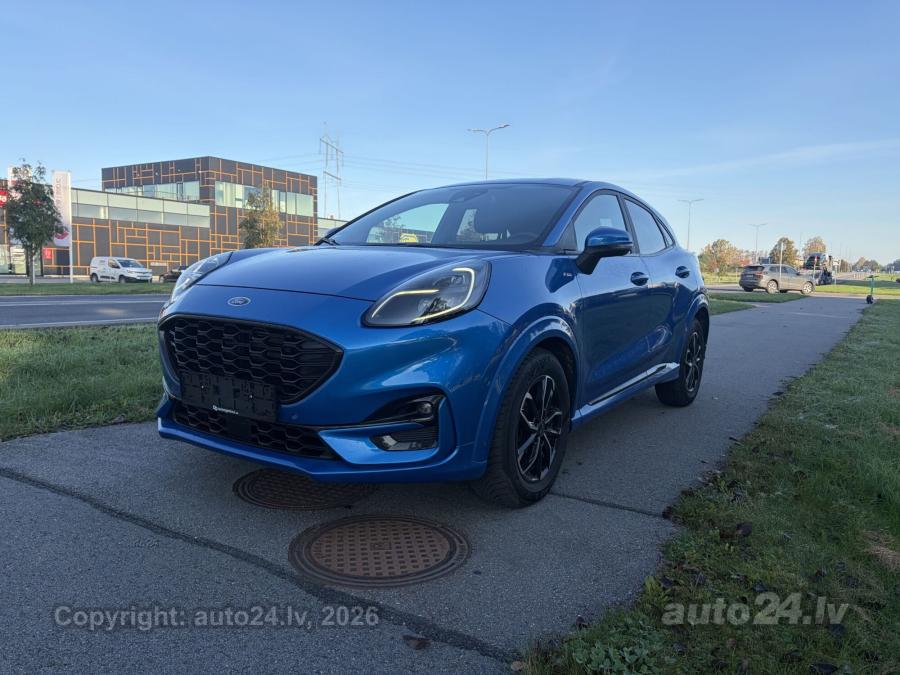 Zils Ford Puma 2020 Viljandi, ar dzinēja tilpumu 1.00 L un nobraukumu 163 tūkst. km par 9890 €, foto 3 vietnē AUTOMOTO.COM.LV