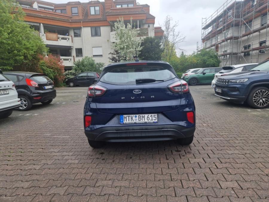 Blue Ford Puma 2021 in Riga, with an engine capacity of 1.00 L and mileage of 75 thousand km for 12500 €, photo 11 on AUTOMOTO.COM.LV