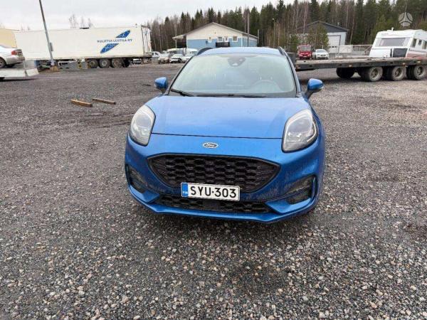 Blue Ford Puma 2020 in Radviliskis, with an engine capacity of 1.00 L and mileage of 86 thousand km for 8600 €, photo 2 on AUTOMOTO.COM.LV