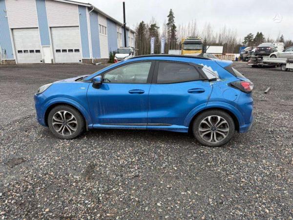 Blue Ford Puma 2020 in Radviliskis, with an engine capacity of 1.00 L and mileage of 86 thousand km for 8600 €, photo 4 on AUTOMOTO.COM.LV
