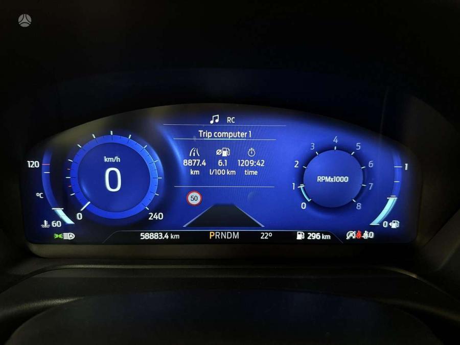 Ford Puma 2022 in Vilnius, with an engine capacity of 1.00 L and mileage of 59 thousand km for 17000 €, photo 14 on AUTOMOTO.COM.LV