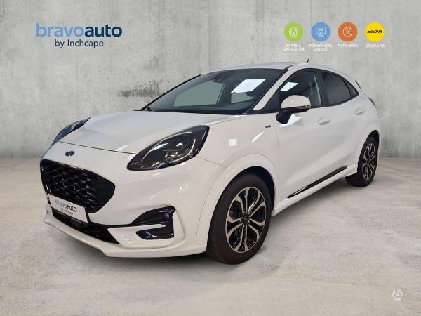 Ford Puma 2023 in Vilnius, with an engine capacity of 1.00 L and mileage of 19 thousand km for 19000 €, photo 1 on AUTOMOTO.COM.LV