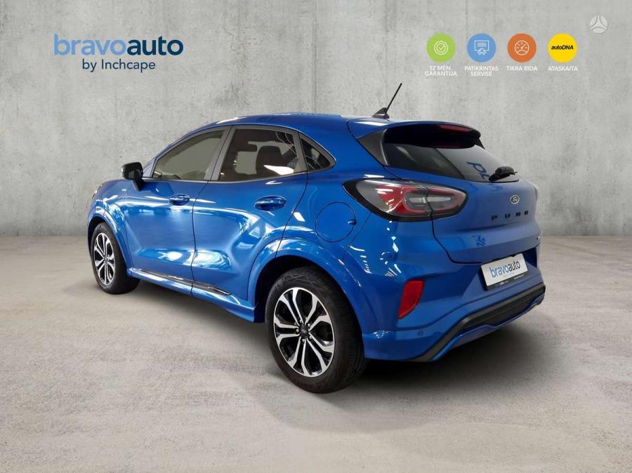 Ford Puma 2023 in Vilnius, with an engine capacity of 1.00 L and mileage of 35 thousand km for 18500 €, photo 4 on AUTOMOTO.COM.LV