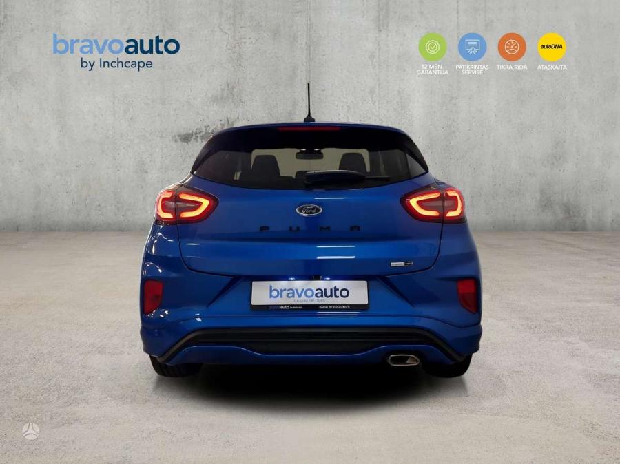 Ford Puma 2023 in Vilnius, with an engine capacity of 1.00 L and mileage of 35 thousand km for 18500 €, photo 5 on AUTOMOTO.COM.LV