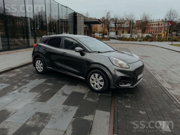 Pelēks Ford Puma 2020 Rīga, ar dzinēja tilpumu 1.00 L un nobraukumu 180 tūkst. km par 9500 €, foto 4 vietnē AUTOMOTO.COM.LV