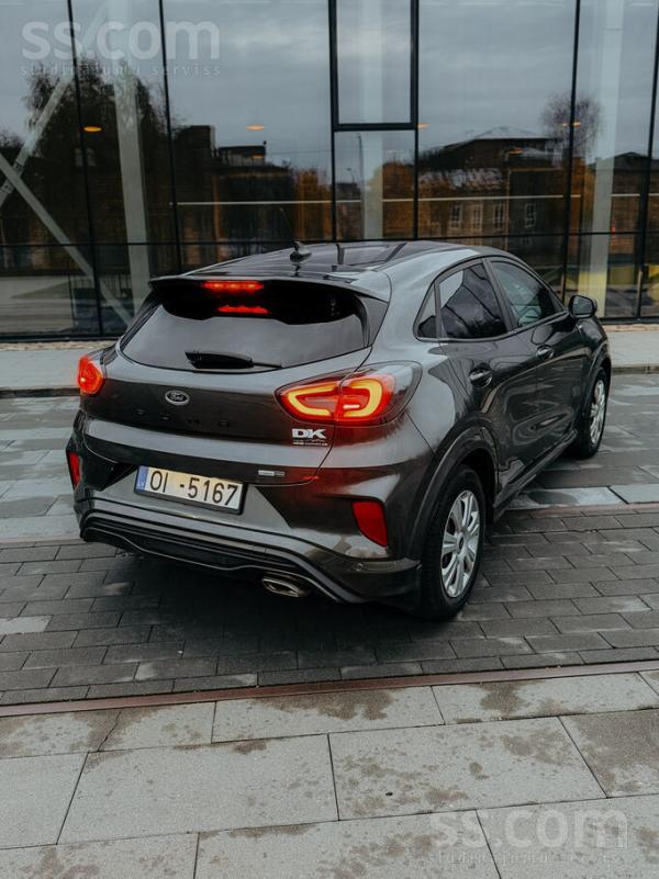 Pelēks Ford Puma 2020 Rīga, ar dzinēja tilpumu 1.00 L un nobraukumu 180 tūkst. km par 9500 €, foto 6 vietnē AUTOMOTO.COM.LV