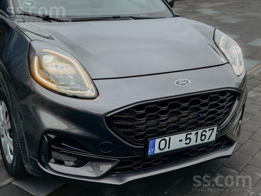 Pelēks Ford Puma 2020 Rīga, ar dzinēja tilpumu 1.00 L un nobraukumu 180 tūkst. km par 9500 €, foto 9 vietnē AUTOMOTO.COM.LV