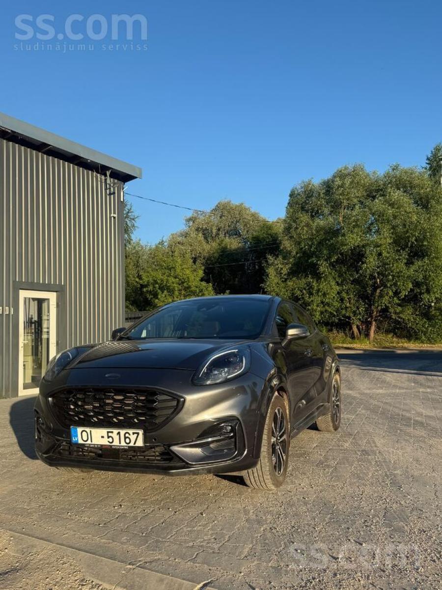 Grey Ford Puma 2020 in Riga, with an engine capacity of 1.00 L and mileage of 180 thousand km for 9100 €, photo 1 on AUTOMOTO.COM.LV