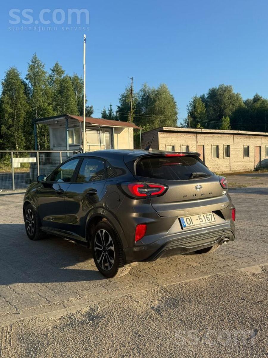 Grey Ford Puma 2020 in Riga, with an engine capacity of 1.00 L and mileage of 180 thousand km for 9100 €, photo 5 on AUTOMOTO.COM.LV