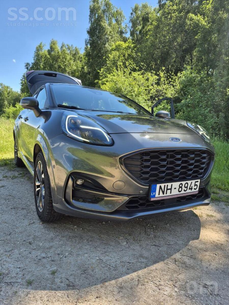 Grey Ford Puma 2020 in Riga, with an engine capacity of 1.00 L and mileage of 60 thousand km for 14500 €, photo 3 on AUTOMOTO.COM.LV