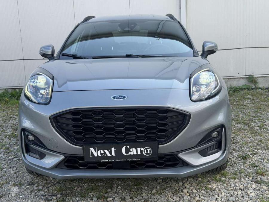 Grey Ford Puma 2020 in Kaunas, with an engine capacity of 1.00 L and mileage of 141 thousand km for 10300 €, photo 3 on AUTOMOTO.COM.LV