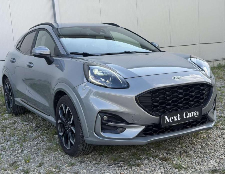 Grey Ford Puma 2020 in Kaunas, with an engine capacity of 1.00 L and mileage of 141 thousand km for 10300 €, photo 4 on AUTOMOTO.COM.LV