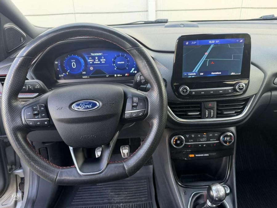 Grey Ford Puma 2020 in Kaunas, with an engine capacity of 1.00 L and mileage of 141 thousand km for 10300 €, photo 9 on AUTOMOTO.COM.LV