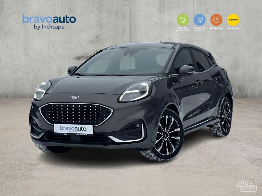 Pelēks Ford Puma 2021 Kauņa, ar dzinēja tilpumu 1.00 L un nobraukumu 100 tūkst. km par 17771 €, foto 1 vietnē AUTOMOTO.COM.LV