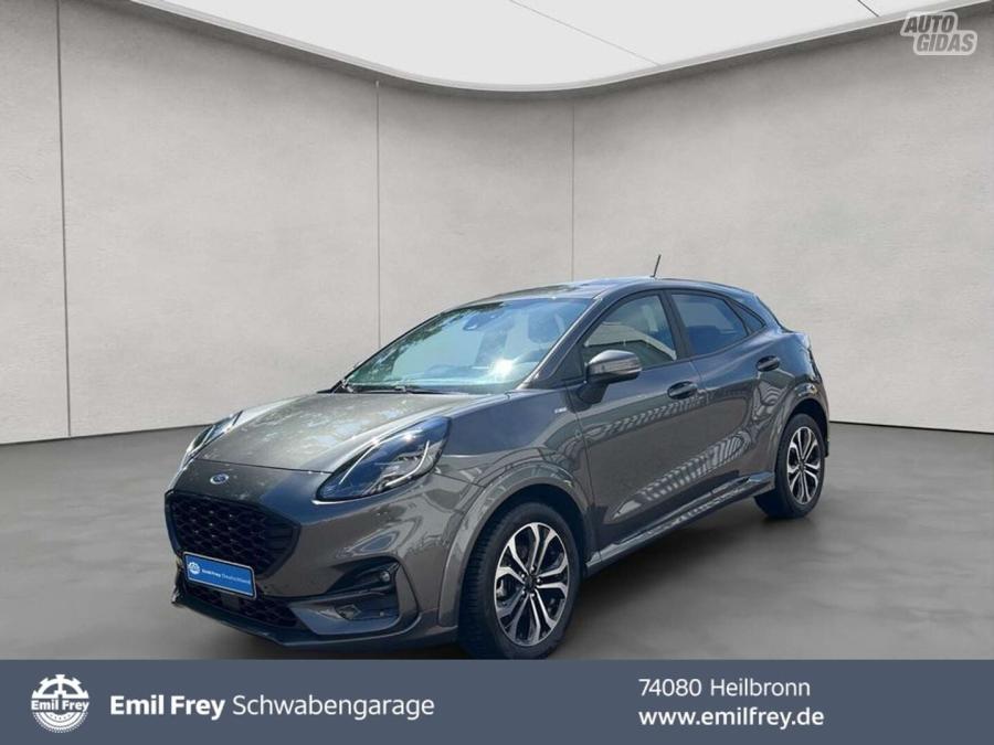Pelēks Ford Puma 2022 Kauņa, ar dzinēja tilpumu 1.00 L un nobraukumu 44 tūkst. km par 22735 €, foto 1 vietnē AUTOMOTO.COM.LV