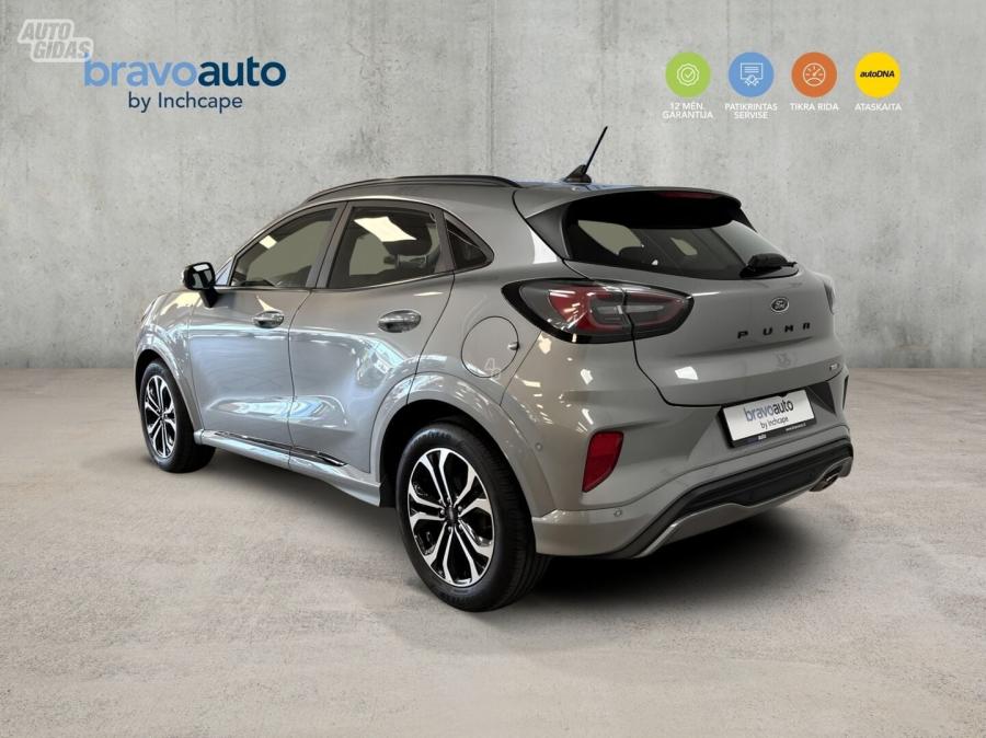 Grey Ford Puma 2022 in Vilnius, with an engine capacity of 1.00 L and mileage of 59 thousand km for 17000 €, photo 4 on AUTOMOTO.COM.LV
