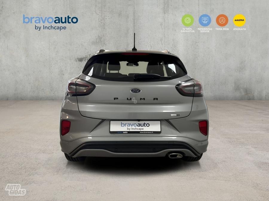 Grey Ford Puma 2022 in Vilnius, with an engine capacity of 1.00 L and mileage of 59 thousand km for 17000 €, photo 5 on AUTOMOTO.COM.LV