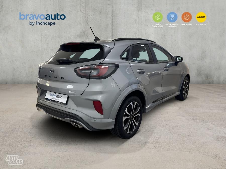 Grey Ford Puma 2022 in Vilnius, with an engine capacity of 1.00 L and mileage of 59 thousand km for 17000 €, photo 6 on AUTOMOTO.COM.LV